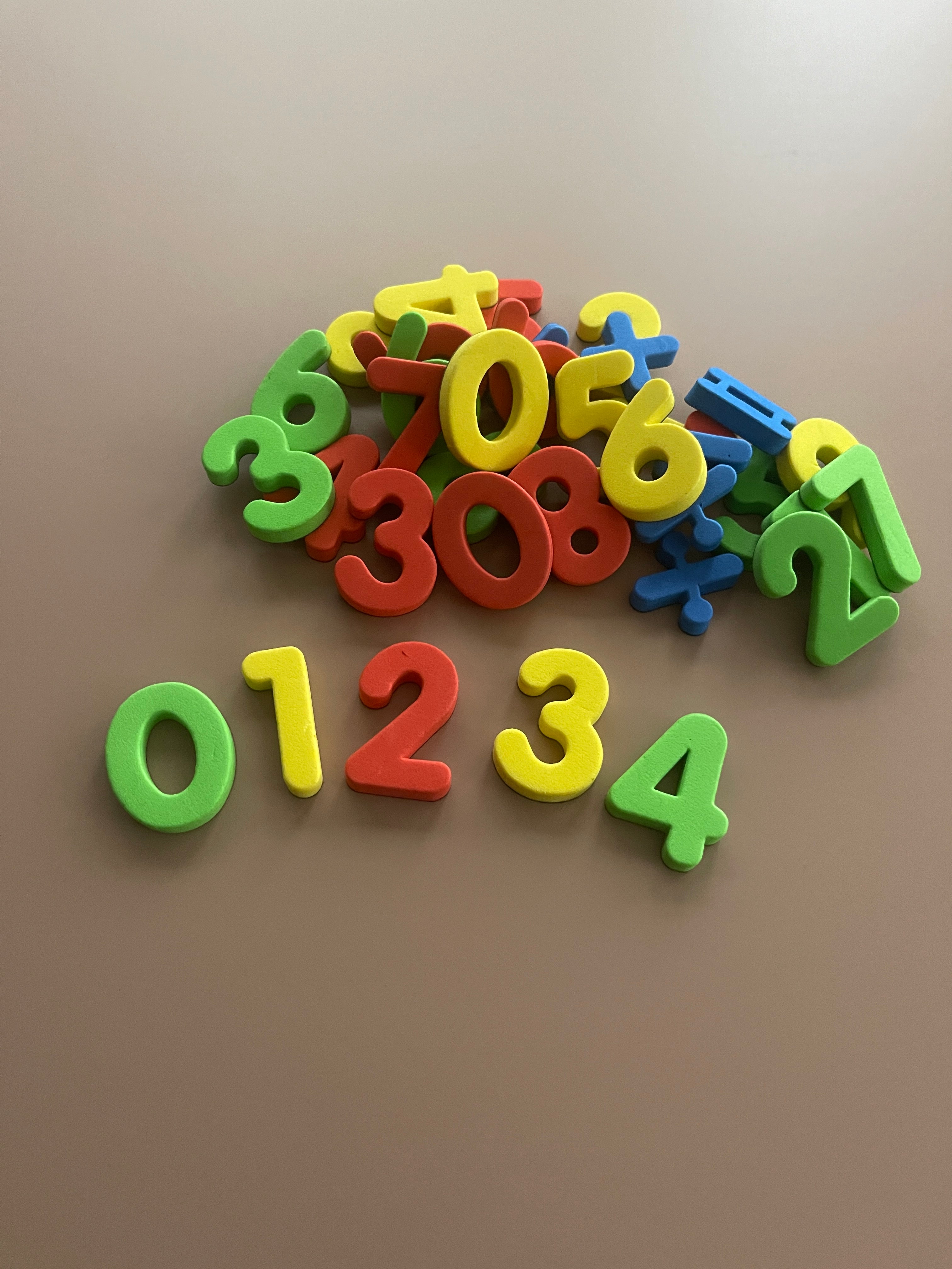 Numbers Foam Magnet Kit – MagPlay